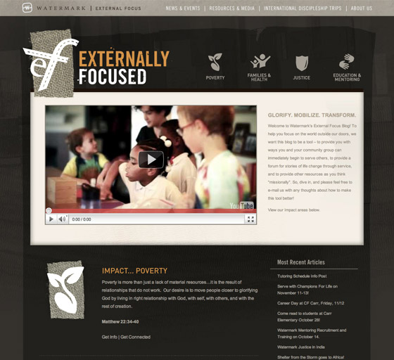 Externally Focused | CSS Religion