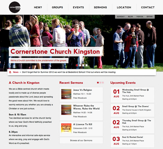 Cornerstone Church Kingston | CSS Religion